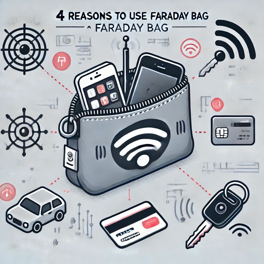 4 reasons to use a Faraday bag